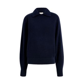 Khaite Damen, Strickwaren, Blau, MGr&ouml;&szlig;e
