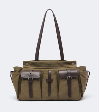 Prada Sac Prada Route Large en toile