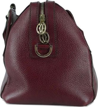 Cartier sac porté épaule en cuir - Rouge