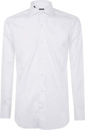 Barba Homme, Chemises, Blanc, Taille: 2XL Chemise Modello I