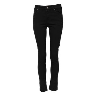 Dolce & Gabbana Skinny Denim Jeans - - Jeans - Damen - Schwarzk - XS