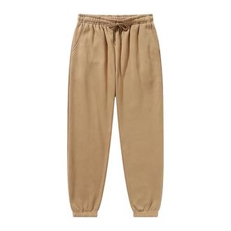 Generic Pantalon de jogging en polaire pour homme - Pantalon de jogging sportif d&eacute;contract&eacute; avec poignets aux chevilles pour lentra&icirc;nement de course et le con