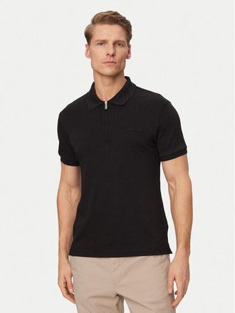 Calvin Klein Poloshirt LV04LE255G Schwarz Slim Fit