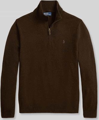 Polo Ralph Lauren Regular Fit Troyer aus reiner Wolle