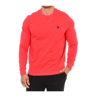 U.S.Polo Association Rundhalsausschnitt Pullover - - Sweatshirts & Hoodies - Herren - Rot - M