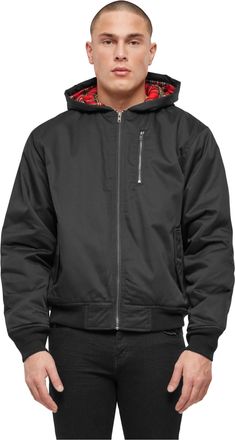 Brandit Lord Canterbury Hooded Winter M&auml;nner &Uuml;bergangsjacke schwarz XL