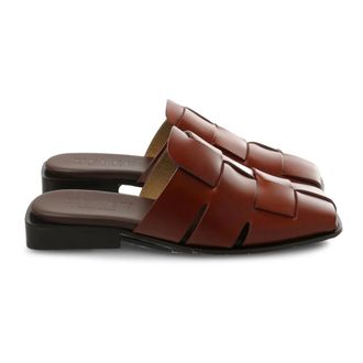 Hereu Coraia Interwoven Mule - - Shoes - Damen - Braun - 37 EU