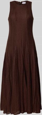 Jake*s Tailliertes Cocktailkleid mit Strukturmuster