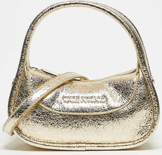 Valentino Elix - Metallic-Henkeltasche in Gold-Goldfarben