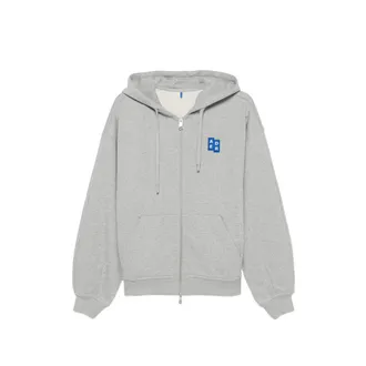 Ader Error Logo-patch Zip-up Hoodie