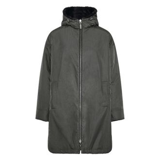 Yves Salomon Parka 93cm - Femme - Manteaux - Noir - Taille: 44 FR