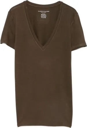Majestic Filatures Femme, Tops, Brun, Taille: 44 FR Majestic Filatures T-shirts et polos