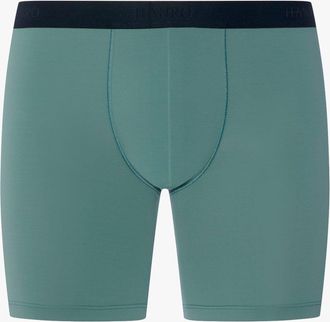 Hanro Boxer uni &agrave; ceinture contrast&eacute;e