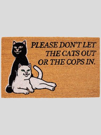 Ripndip DonT Let The Cops In Teppich brown