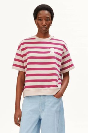 Armedangels Damen vegan Sweatshirt Bamikaa Rosa