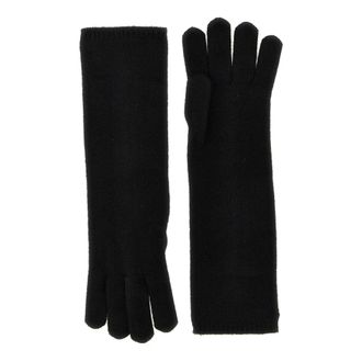 Max Mara Alaggio Kaschmirhandschuhe - - Accessories - Damen - Schwarzk - ONE SIZE