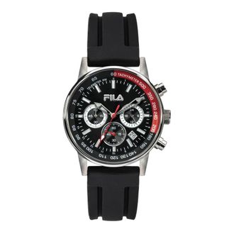 Fila Fila Herrenuhr Chronograph Silikon Armband Filactive 38-113 - - Accessories - Herren - Schwarzk - ONE SIZE