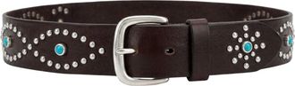Alberto Luti Ceinture 804/35 - Femme - Accessoires - Brun - Taille: 105 CM