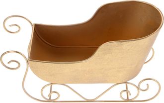 Valiclud Weihnachtliche Desktop Deko Mini Schlitten Ornament Klassische Weihnachtsdeko Figur für Tisch Vielseitiger Weihnachtsschmuck als Party und Fotorequisi