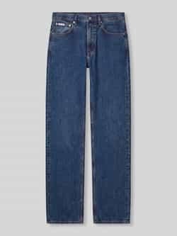 Calvin Klein Jeans Straight Fit Jeans aus reiner Baumwolle im 5-Pocket-Design