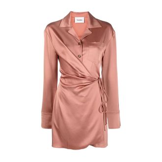 Nanushka Kleider - - Dresses - Damen - Braun - M
