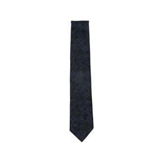 Emporio Armani Homme, Accessoires, Bleu, Taille: ONE Size Cravate en pure soie &agrave; motif Jacquard