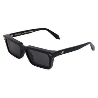 Off-white Tyler Quadratisch-Sonnenbrille f&uuml;r Herren (Schwarz/Dunkelgrau)