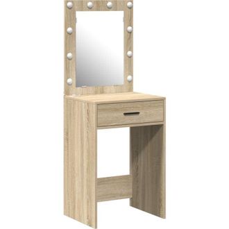 vidaXL Schminktisch Sonoma Eiche 50 x 41 x 135 cm Holzwerkstoff vidaXL
