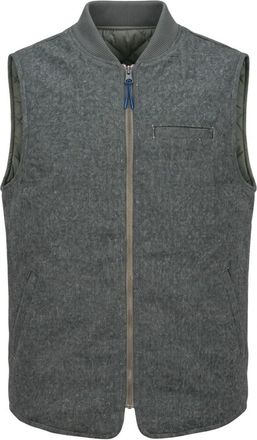 Bl'ker Donegal Weste Wendbar Eule - - Jackets - Herren - Gr&uuml;n - 3XL