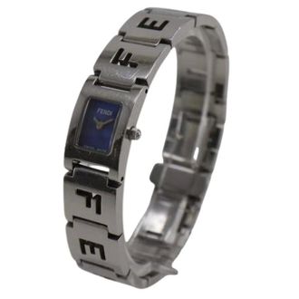 Fendi Montre Pre-owned en acier inoxydable - Femme - Pre-owned - Bleu - Taille: ONE Size