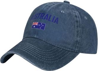 Generic Sun Protection Casquettes Drapeau Australien Vintage L&eacute;ger Casquettes De Golf Anti-Soleil Sunhat pour Entra&icirc;nements Soir&eacute;es Femmes