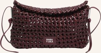 Bimba & Lola Bimba Y Lola Leder-Umh&auml;ngetasche rot