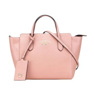 Gucci Pre-owned Mini Leather Swing Satchel - - Pre-owned - Damen - Rosa - ONE SIZE