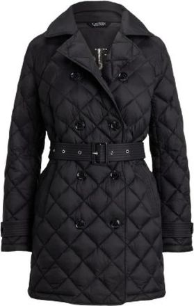 Ralph Lauren Femme, Manteaux, Noir, Taille: 42 FR BL SF PF 32 Insulated Coat