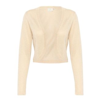 Kaffe Cardigans - - Knitwear - Damen - Beige - XL