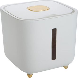 Generic Müslispender -10 kg Reisvorratsbehälter, luftdichter Lebensmittelvorratsbehälter mit Deckel | feuchtigkeitsbeständiger Reiseimer, Lebensmittelvorratsb