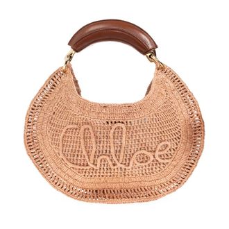 Chlo&eacute; Femme, Sacs, Beige, Taille: ONE Size Handbag Summer Banana