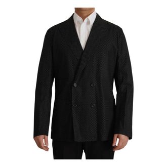 Dolce & Gabbana Homme, Vestes, Noir, Taille: M Blazers