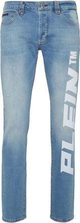 Philipp Plein Herren, Jeans, Blau, W38Gr&ouml;&szlig;e