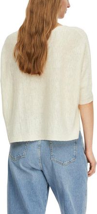 Comma Rundhalspullover in Feinstrick