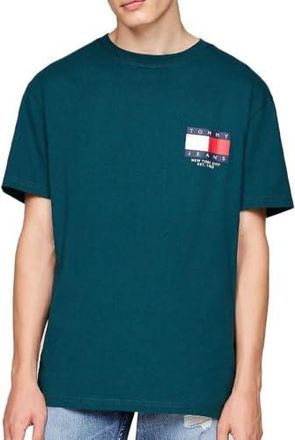 Tommy Hilfiger T-Shirt Bleu Homme Sig Bleu L
