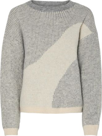 Pieces Pclinna O-Neck Loose Knit Pwp Bc