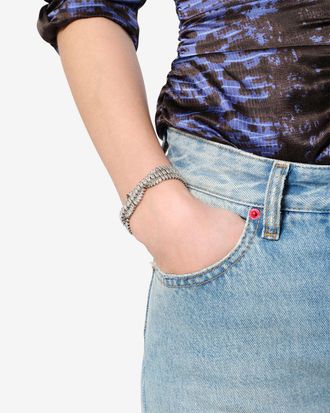 Isabel Marant Bracelet Cara - Femme - Argent&eacute; - Taillet2 - Isabel Marant