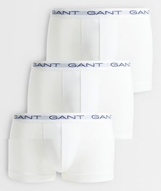 GANT 3er-Pack Trunks in Wei&szlig;