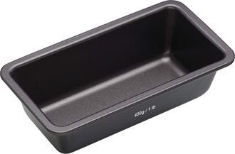MasterClass MasterClass 1lb Laibform mit PTFE-, PFOA- und BPA-freier Antihaftbeschichtung, robustem 1mm dickem Karbonstahl und nahtlosem Design, 18 x 9 x 5,5cm kl