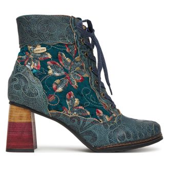 Laura Vita Schn&uuml;rschuhe Laura Vita Idcano 06 T&uuml;rkisfarben
