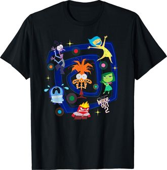 Pixar Disney and Pixars Inside Out 2 Emotional Spiral Anxiety T-Shirt