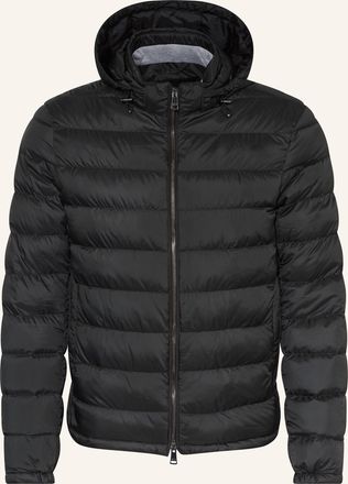 Paul & Shark Paul & Shark Lightweight-Daunenjacke Mit Abnehmbarer Kapuze schwarz