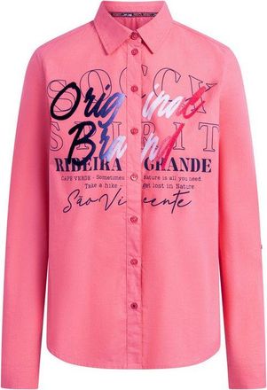 soccx Langarmbluse im Turn-Up-Look