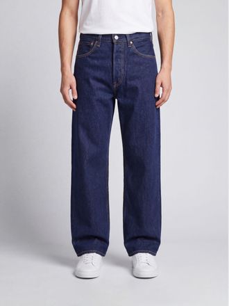 Levi's Jean droit en denim de coton &agrave; effet us&eacute;